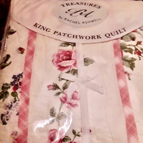 Rachel Ashwell | Bedding | New Rare Rachel Ashwell Treasures King Hyde ...